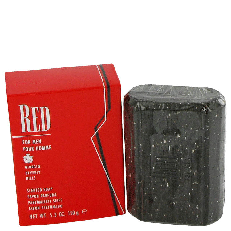 Red by Giorgio Beverly Hills Scented Soap 5.2 oz for Men ...