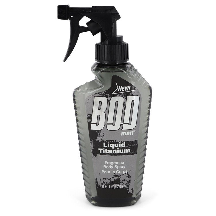 Bod Man Liquid Titanium by Parfums De Coeur Fragrance Body Spray 8 oz ...