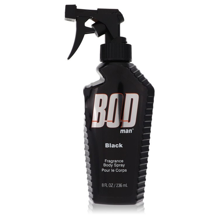 Bod Man Black by Parfums De Coeur Body Spray (Tester) 8 oz for Men ...