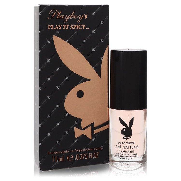 Playboy Play It Spicy by Playboy Mini EDT Spray .375 oz for Women ...